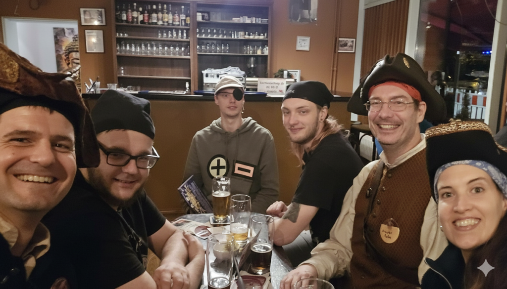 Berliner Pastafari-Treffen in der Stadtklause, der Beginn von etwas ...